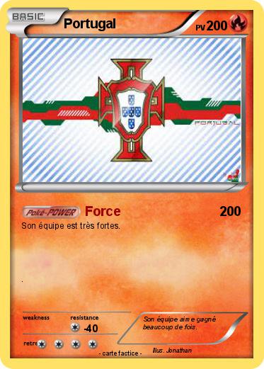 Pokémon Portugal 76 76 - Force - Ma carte Pokémon