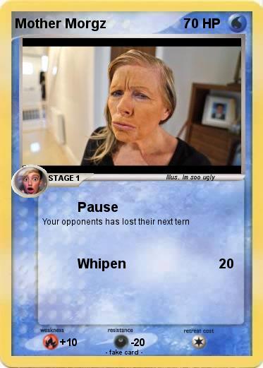 Pokémon Mother Morgz - Pause - My Pokemon Card