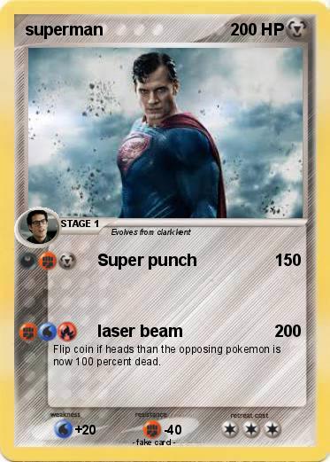 Pokémon superman 762 762 - Super punch - My Pokemon Card