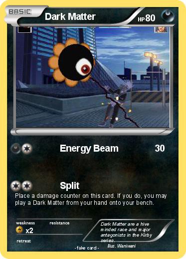 Pokémon Dark Matter 61 61 - Energy Beam - My Pokemon Card