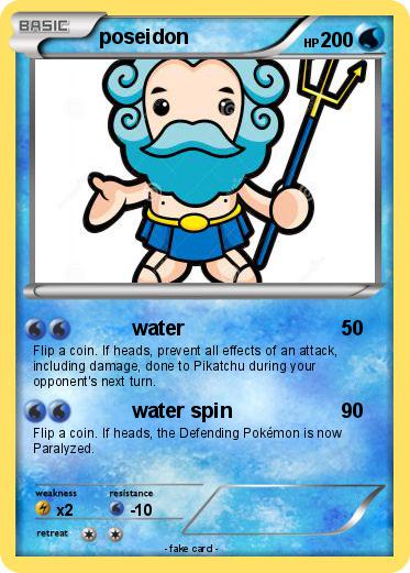 Pokémon poseidon 536 536 - water - My Pokemon Card