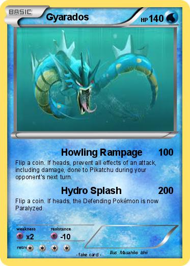 Pokémon Gyarados 797 797 - Howling Rampage - My Pokemon Card