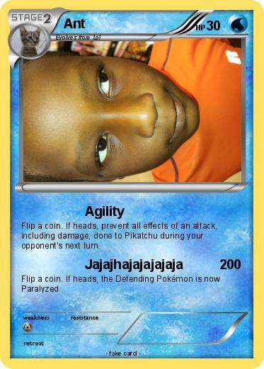 Pokémon Ant 133 133 - Agility - My Pokemon Card