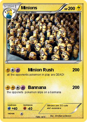 Pokémon Minions 129 129 - Minion Rush - My Pokemon Card