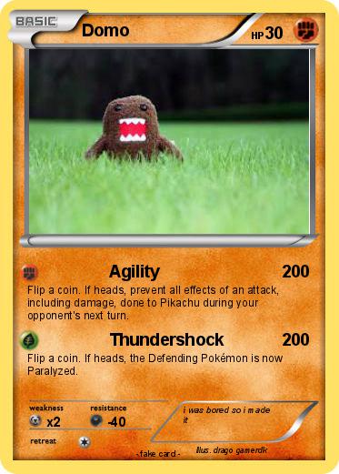 Pokémon Domo 930 930 - Agility - My Pokemon Card