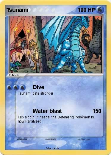 Pokémon Tsunami 341 341 - Dive - My Pokemon Card