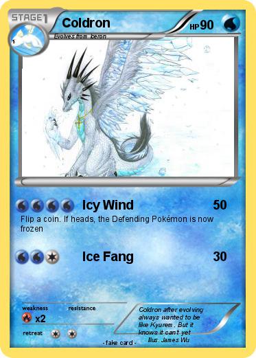 Pokémon Coldron - Icy Wind - My Pokemon Card