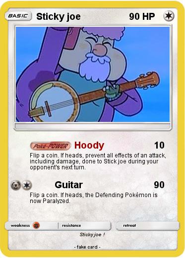 Pokémon Sticky joe 5 5 - Hoody - My Pokemon Card
