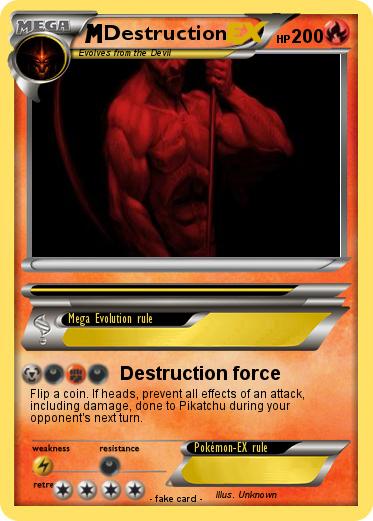 Pokémon Destruction 151 151 - Destruction force - My Pokemon Card