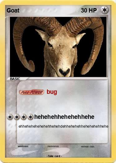 Pokémon Goat 259 259 - bug - My Pokemon Card