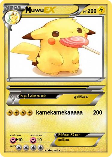 Pokémon uwu 133 133 - kamekamekaaaaa - My Pokemon Card