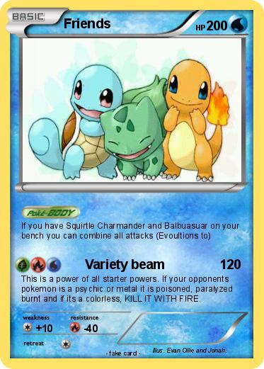 Pokémon Friends 158 158 - Variety beam - My Pokemon Card