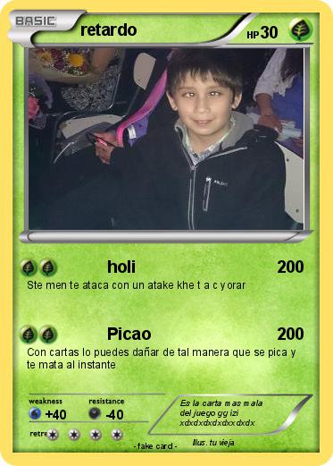 Pokémon retardo 36 36 - holi - Mi carta pokémon
