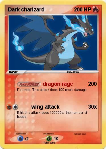 Pokémon Dark charizard 693 693 - dragon rage - My Pokemon Card