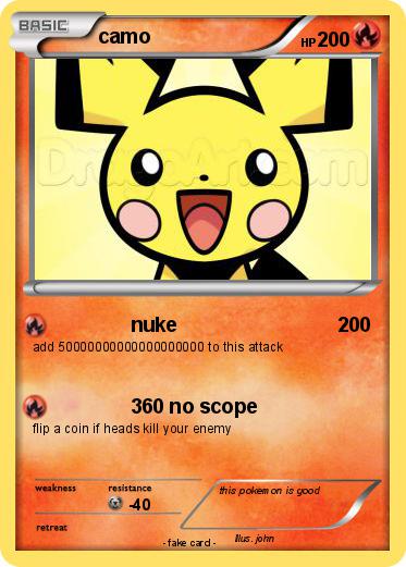 Pokémon camo 380 380 - nuke - My Pokemon Card