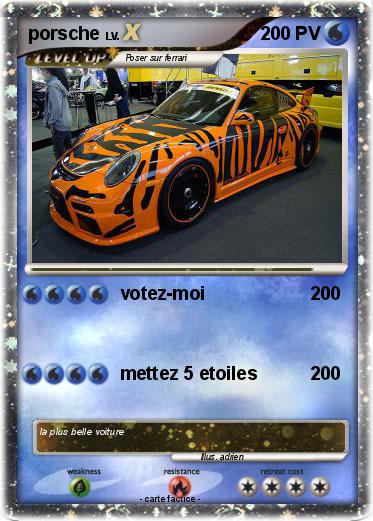 Pokémon porsche 137 137 - votez-moi - Ma carte Pokémon