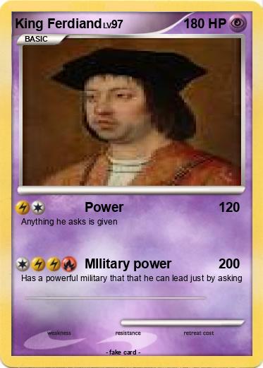 Pokémon King Ferdiand - Power - My Pokemon Card