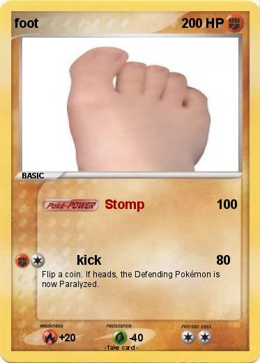 Pokémon foot 267 267 - Stomp - My Pokemon Card