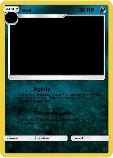 Pokémon sus 310 310 - Agility - My Pokemon Card