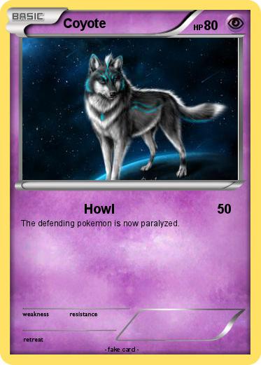 Pokémon Coyote 56 56 - Howl - My Pokemon Card