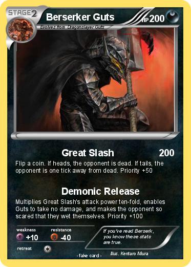 Pokémon Berserker Guts - Great Slash - My Pokemon Card