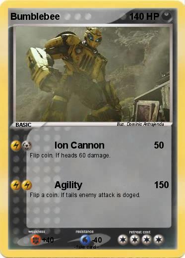 Pokémon Bumblebee 503 503 - Ion Cannon - My Pokemon Card