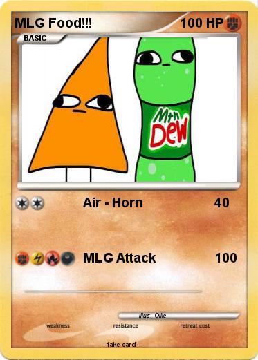 Pokémon MLG Food 1 1 - Air - Horn - My Pokemon Card