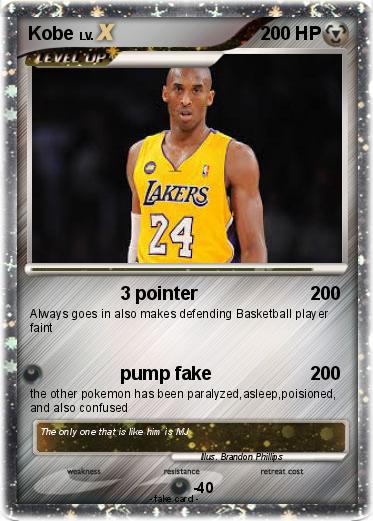 Pokémon Kobe 253 253 - 3 pointer - My Pokemon Card