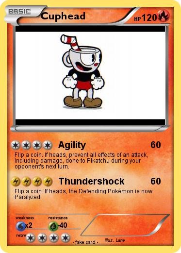 Pokémon Cuphead 130 130 - Agility - My Pokemon Card