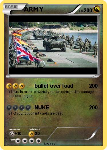 Pokémon ARMY 798 798 - bullet over load - My Pokemon Card
