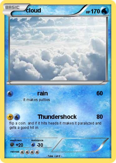 Pokémon cloud 577 577 - rain - My Pokemon Card