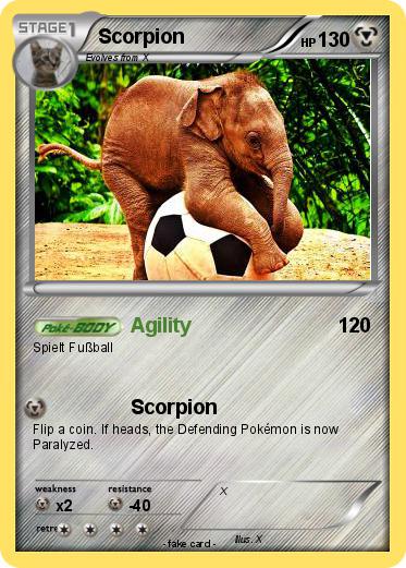 Pokémon Scorpion 964 964 - Agility - My Pokemon Card