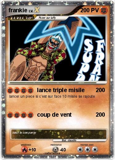 Pokémon frankie 98 98 - lance triple misile - Ma carte Pokémon