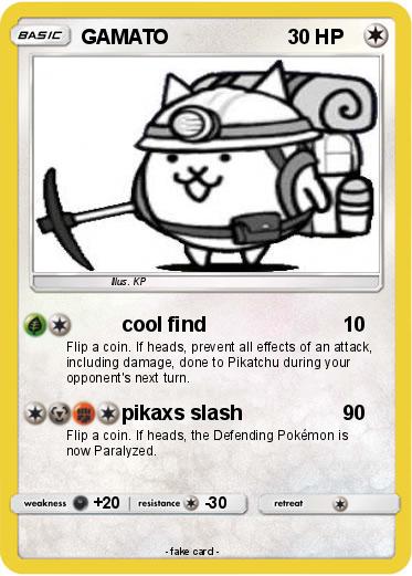 Pokémon GAMATO - cool find - My Pokemon Card