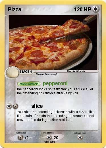 Pokémon Pizza 492 492 - pepperoni - My Pokemon Card