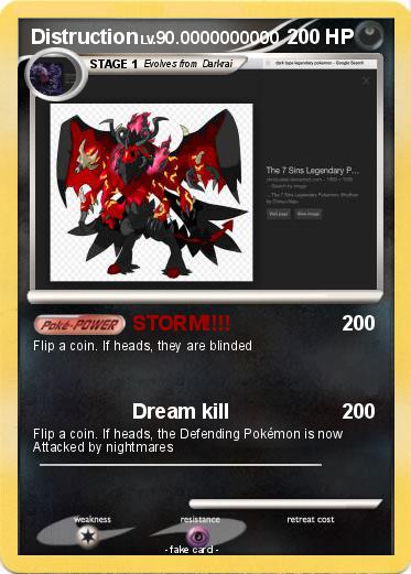 Pokémon Distruction 6 6 - STORM!!!! - My Pokemon Card