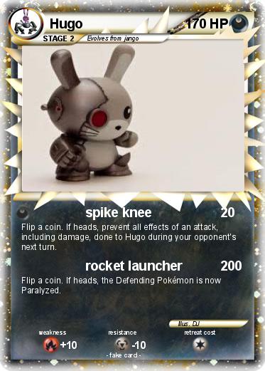 Pokémon Hugo 716 716 - spike knee - My Pokemon Card