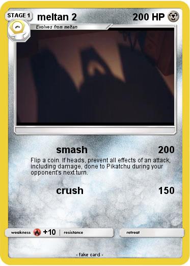 Pokémon meltan 2 1 1 - smash - My Pokemon Card