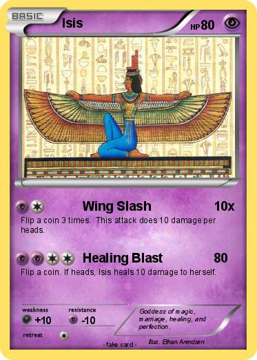 Pokémon Isis 78 78 - Wing Slash - My Pokemon Card