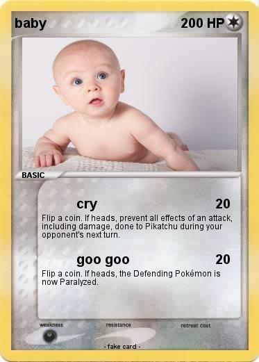 Pokémon baby 13374 13374 - cry - My Pokemon Card