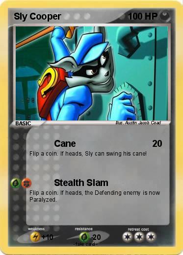 Pokémon Sly Cooper 99 99 - Cane - My Pokemon Card