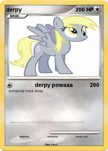 Pokémon derpy 1591 1591 - derpy powaaa - My Pokemon Card