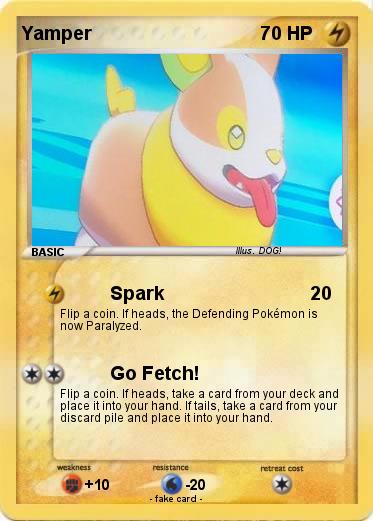 Pokémon Yamper - Spark - My Pokemon Card