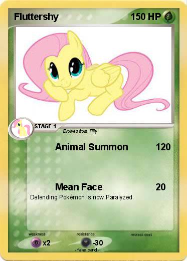 Pokémon Fluttershy 506 506 - Animal Summon - My Pokemon Card
