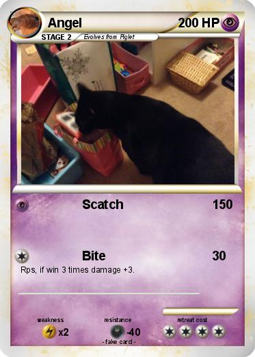 Pokémon Angel 721 721 - Scatch - My Pokemon Card