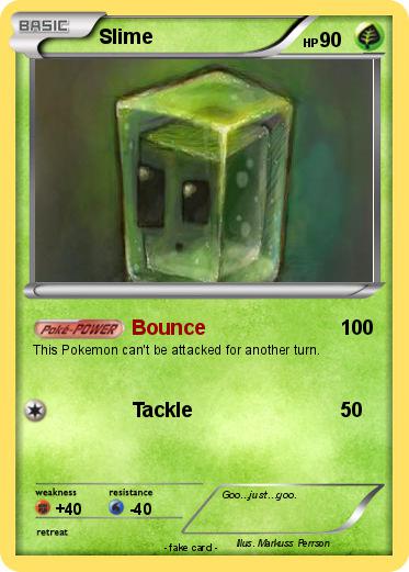 Pokémon Slime 356 356 - Bounce - My Pokemon Card
