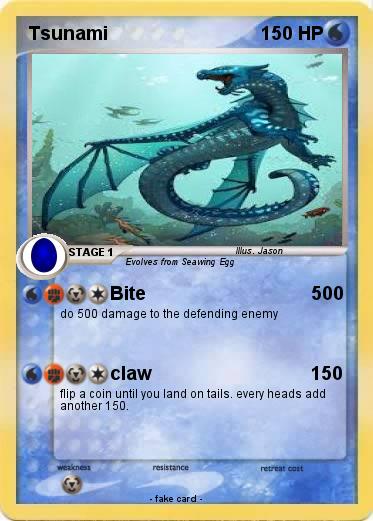 Pokémon Tsunami 281 281 - Bite 500 - My Pokemon Card