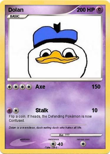 Pokémon Dolan - Axe - My Pokemon Card