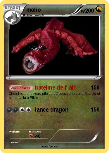Pokémon molio - bateime de l' air - Ma carte Pokémon