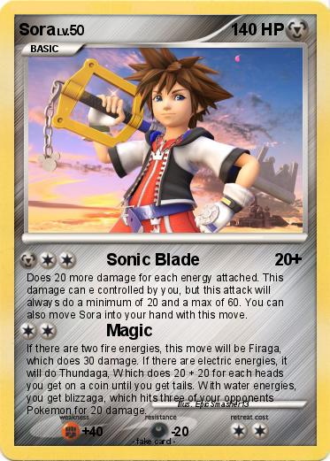 Pokémon Sora 947 947 - Sonic Blade - My Pokemon Card
